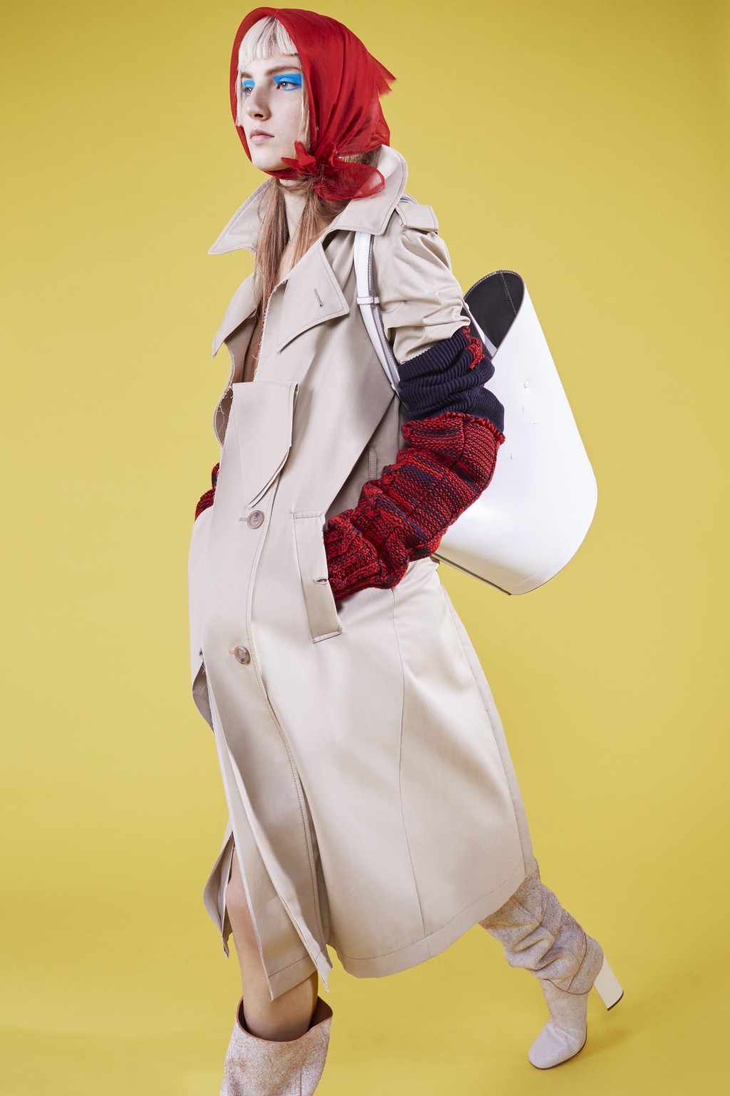 Maison Margiela mistura candy colors e camurça em resort 2017