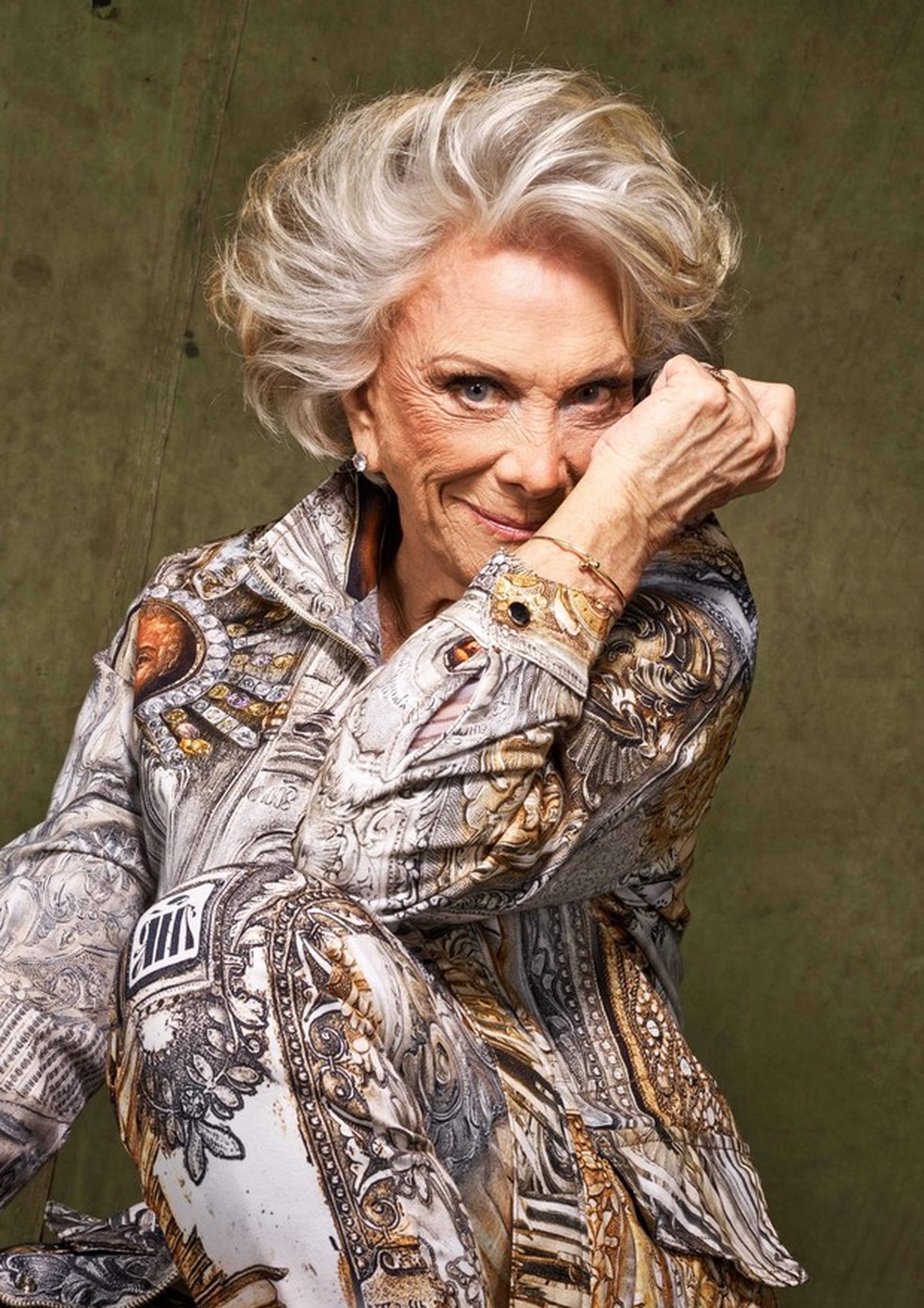 Aos 86, Ilka Soares posa para The Paradise