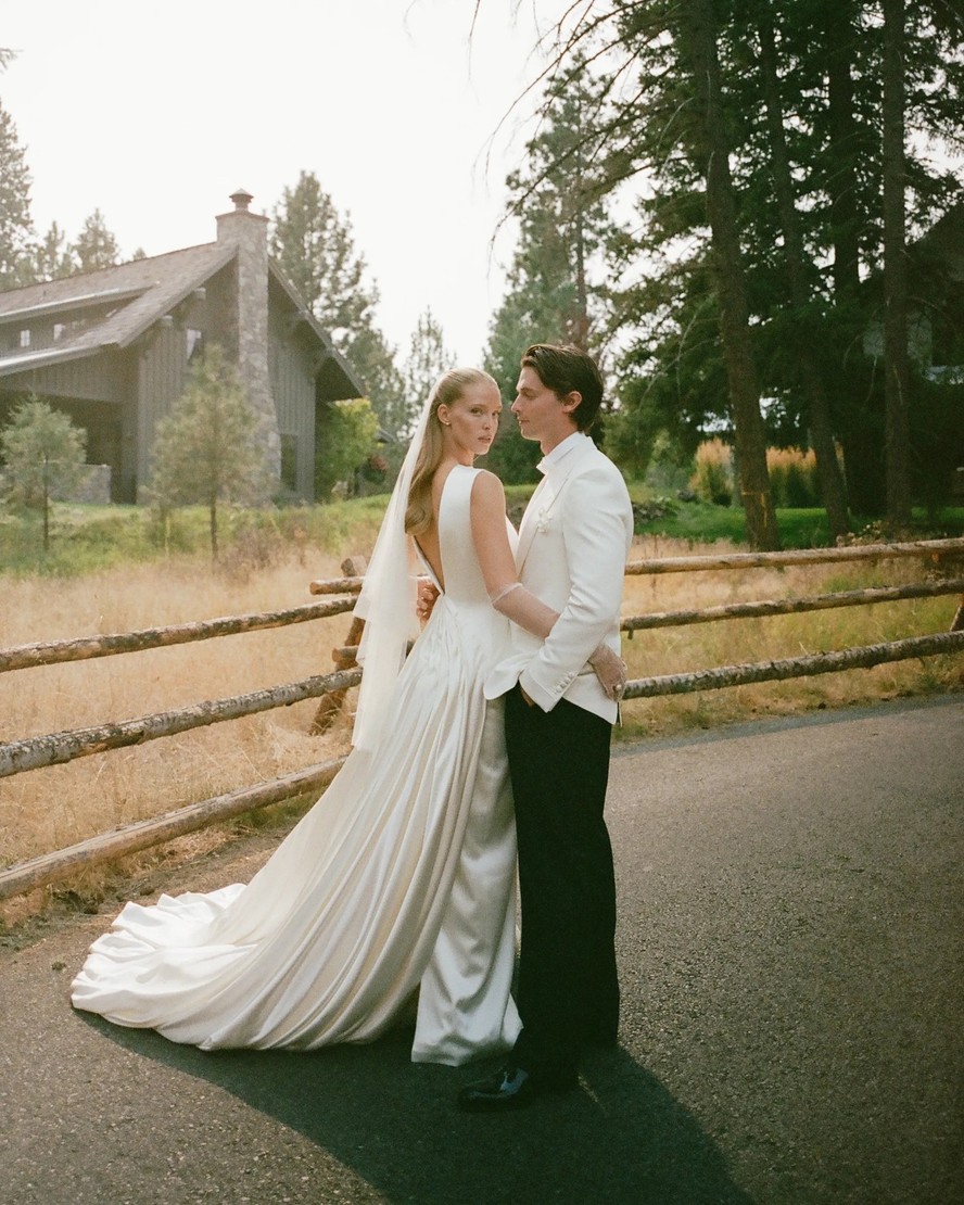 Por dentro do casamento de Abby Champion e Patrick Schwarzenegger