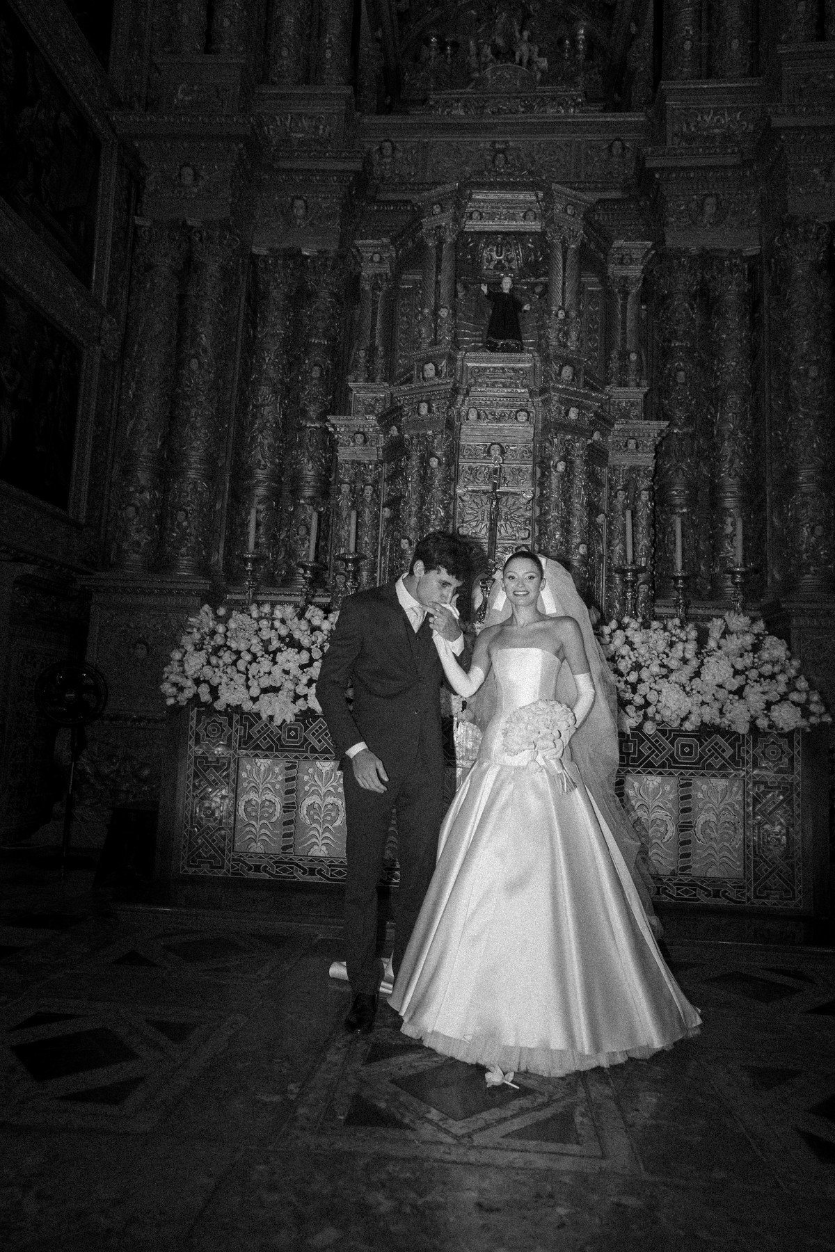 Tudo sobre o vestido de noiva e o casamento da influenciadora Catarina ...