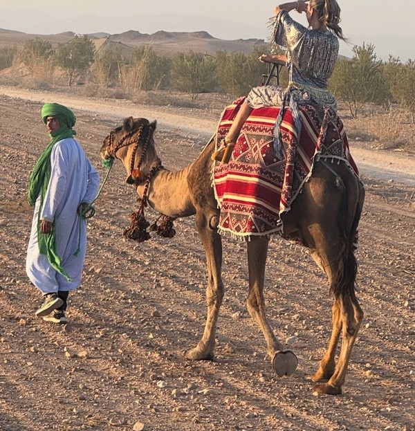 Marcio Garcia curte férias em Marrocos com a esposa: 'Inesquecível'
