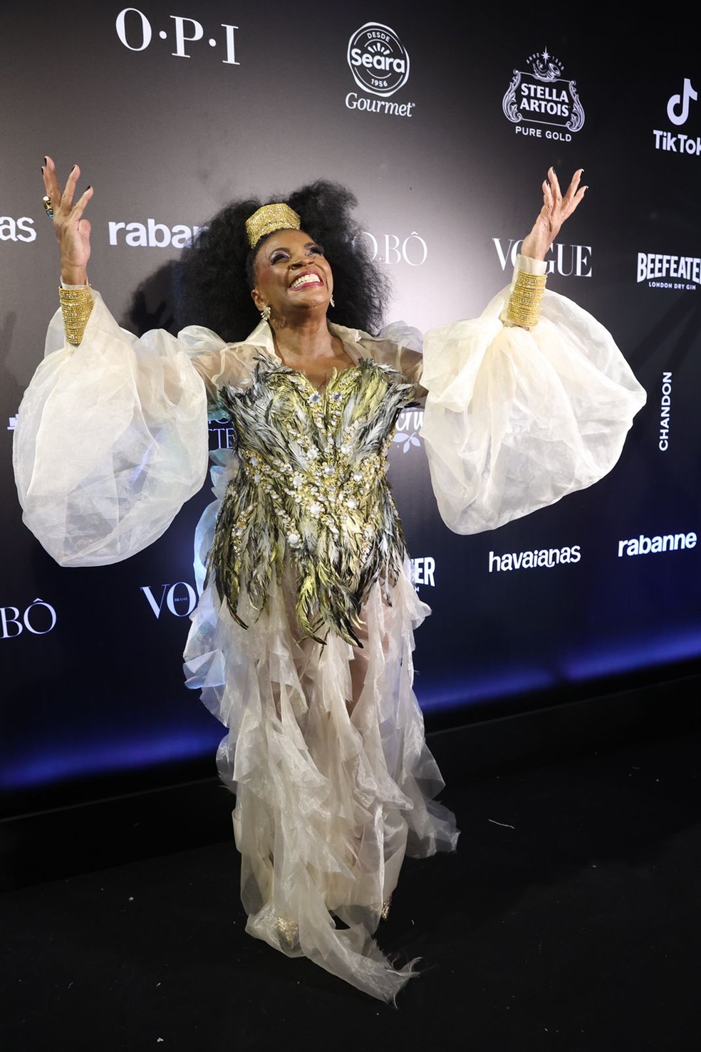 Baile Da Vogue 2024 Solteira Zezé Motta Diz Que Levaria Um Gato Para Outra Galáxia Baile