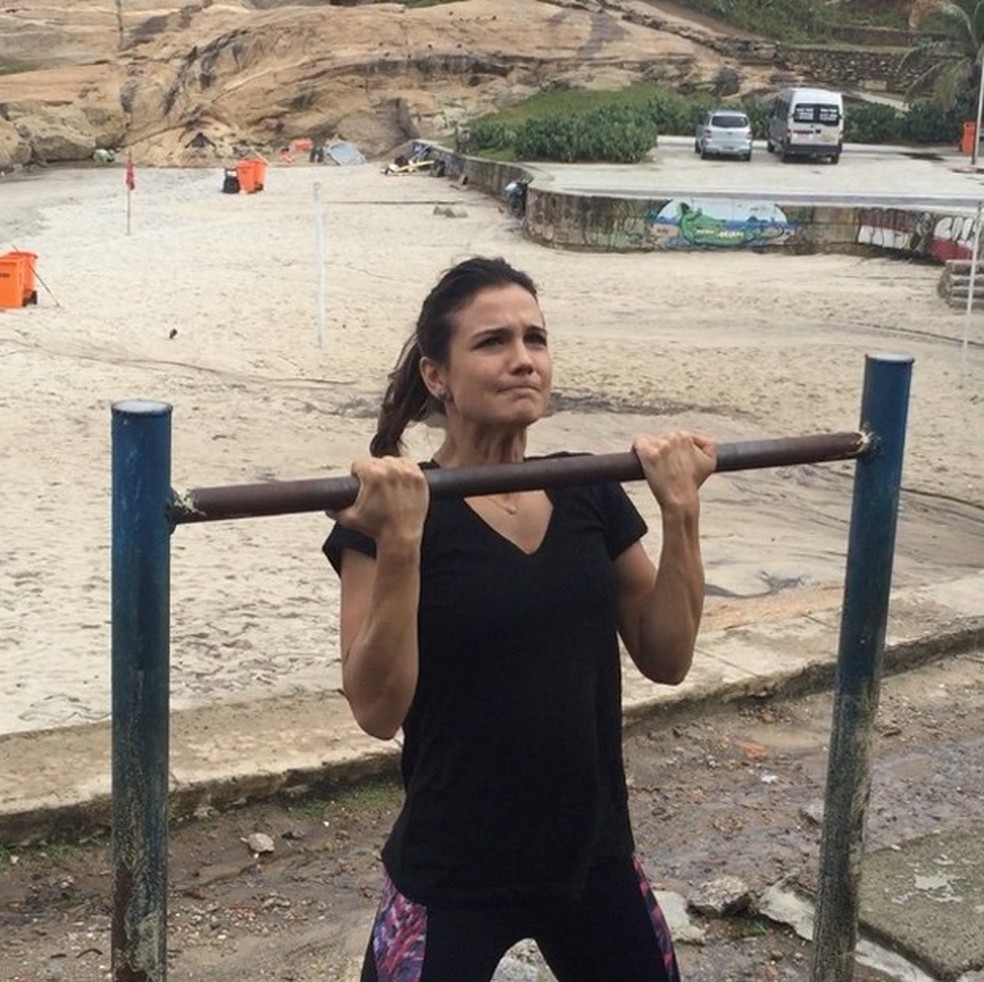Kyra Gracie mostra força total em dia de treino