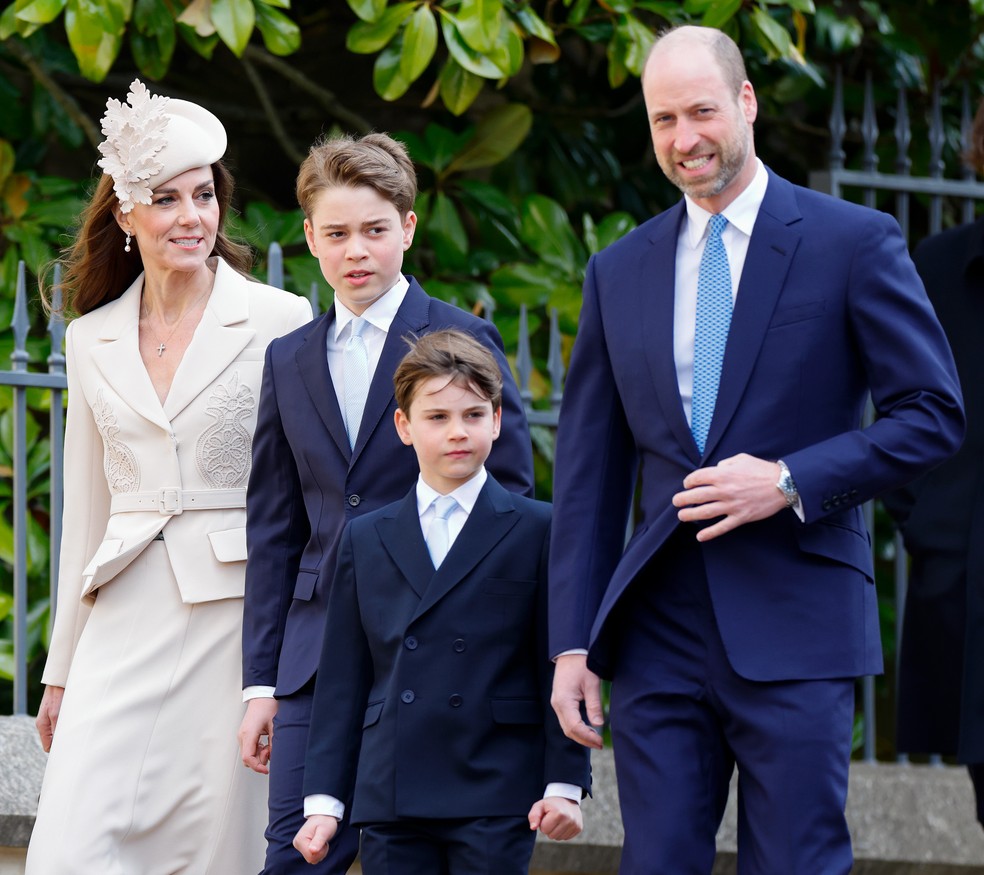 Príncipe William celebra 8 anos de Louis com imersão no futuro dos ...