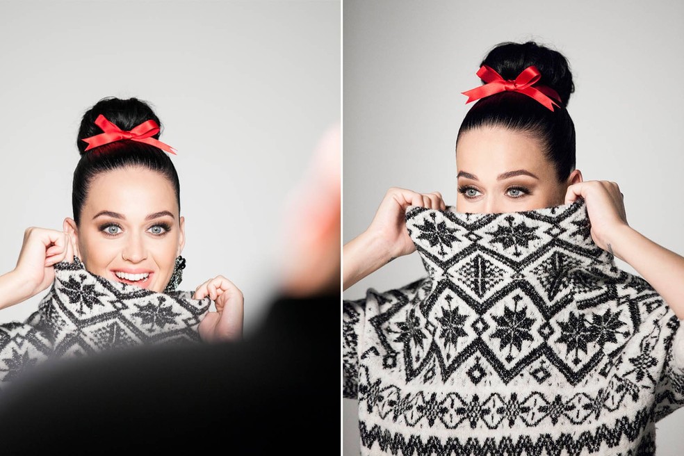 Katy Perry estrela nova campanha da H&M, 'Happy and Merry'