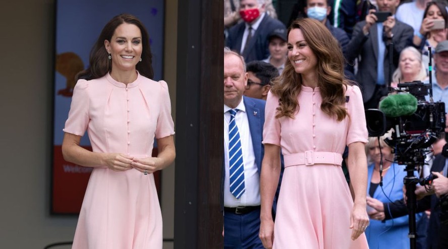 Kate Middleton repete vestido para reabertura do museu Young V&A em Londres