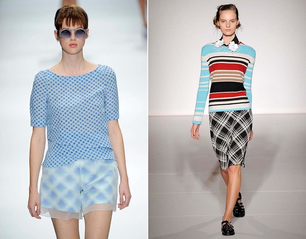 Grafismo domina passarelas internacionais do verão 2013