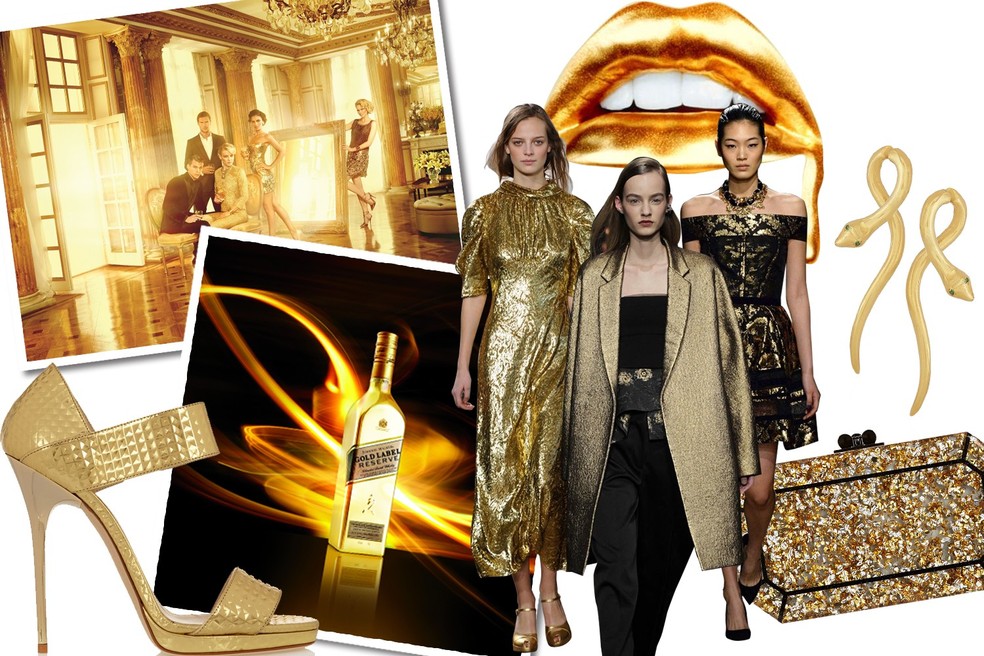 Dourado além das passarelas