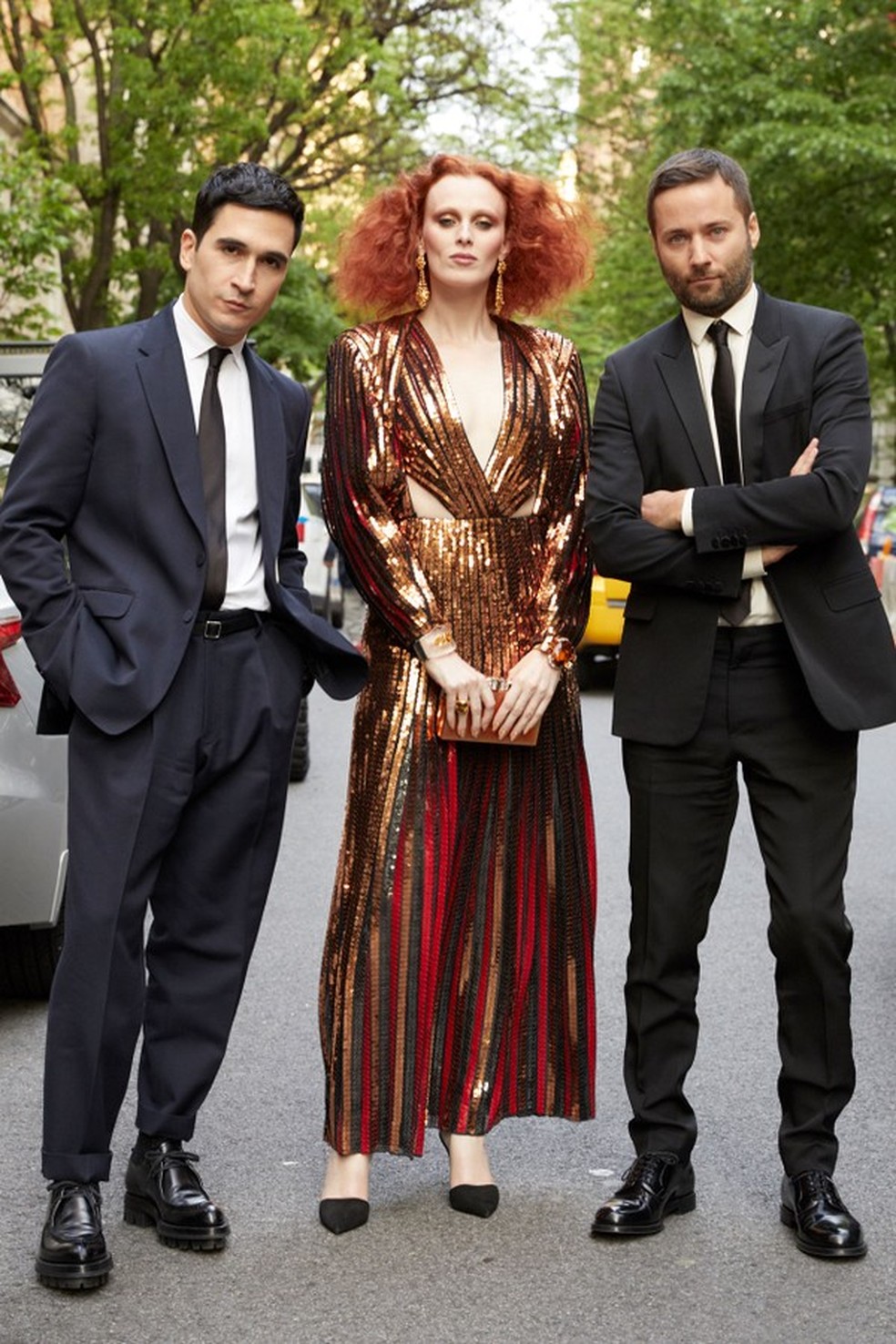 Look de Karen Elson no Met Gala 2019 foi inspirado nas superestrelas de ...