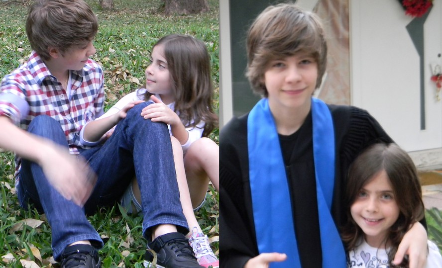 Leo Picon resgata fotos da infância no aniversário de Jade: 'Amo mais que tudo'