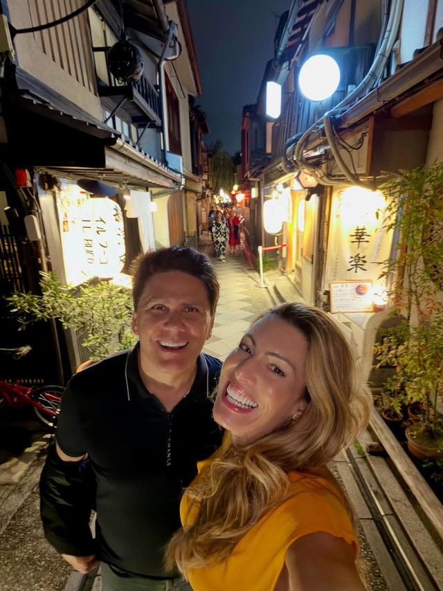 Elaine Mickely mostra detalhes de viagem ao Japão com Cesar Filho: 'nos ...