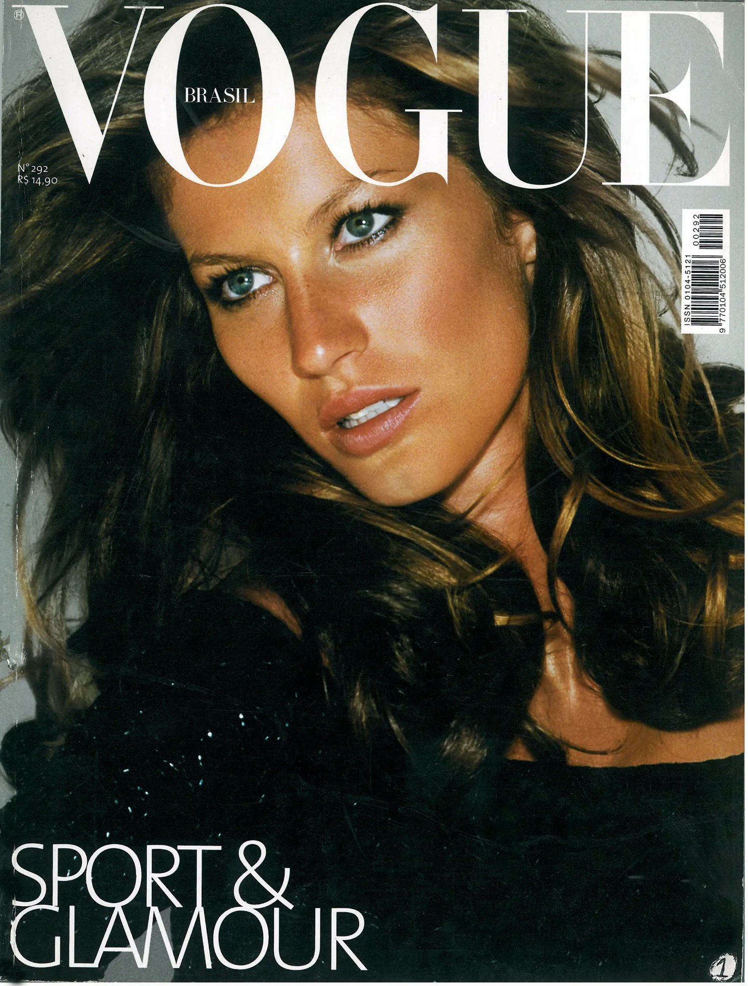Relembre as mais de 20 capas inesquecíveis de Gisele para a Vogue Brasil