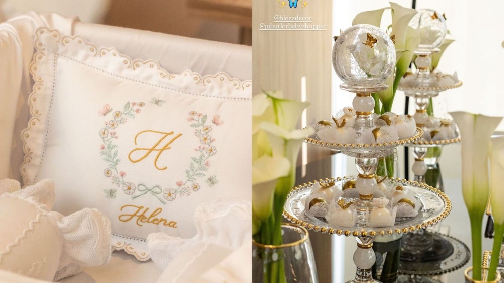 Nadine Gonçalves exibe registros com a terceira neta, Helena