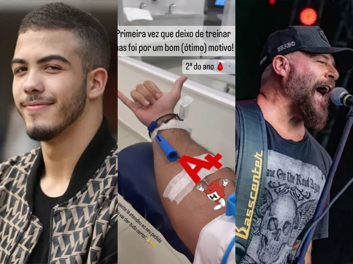 Ronald doa sangue para ajudar Mingau, baixista do Ultraje a Rigor