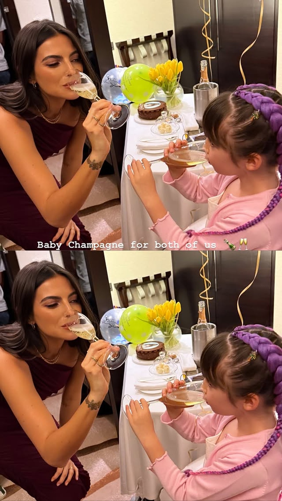 Kelly Piquet exibe surpresa feita pela filha em comemoração ao seu ...