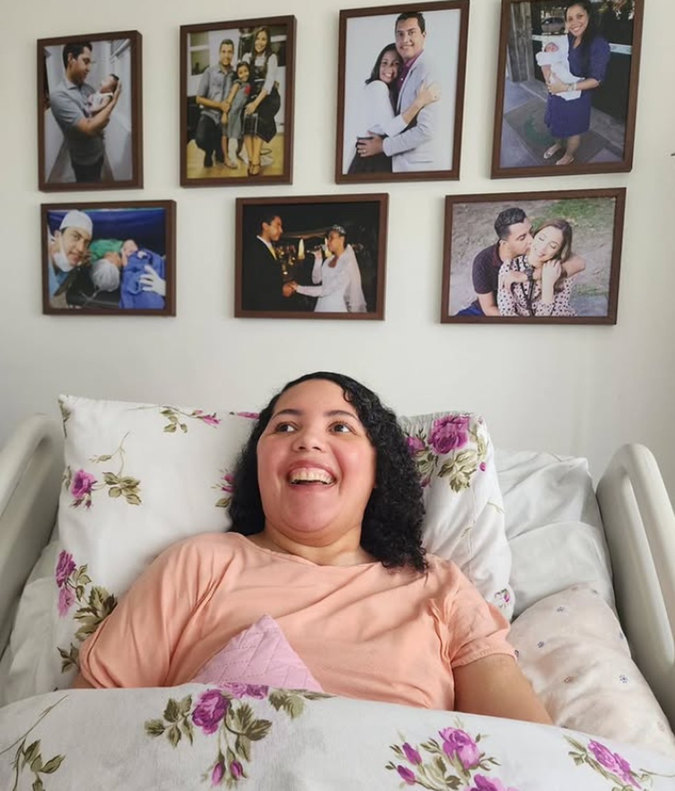 Marido de Amanda Wanessa posta foto rara no dia do aniversário da cantora gospel: 'Milagre'