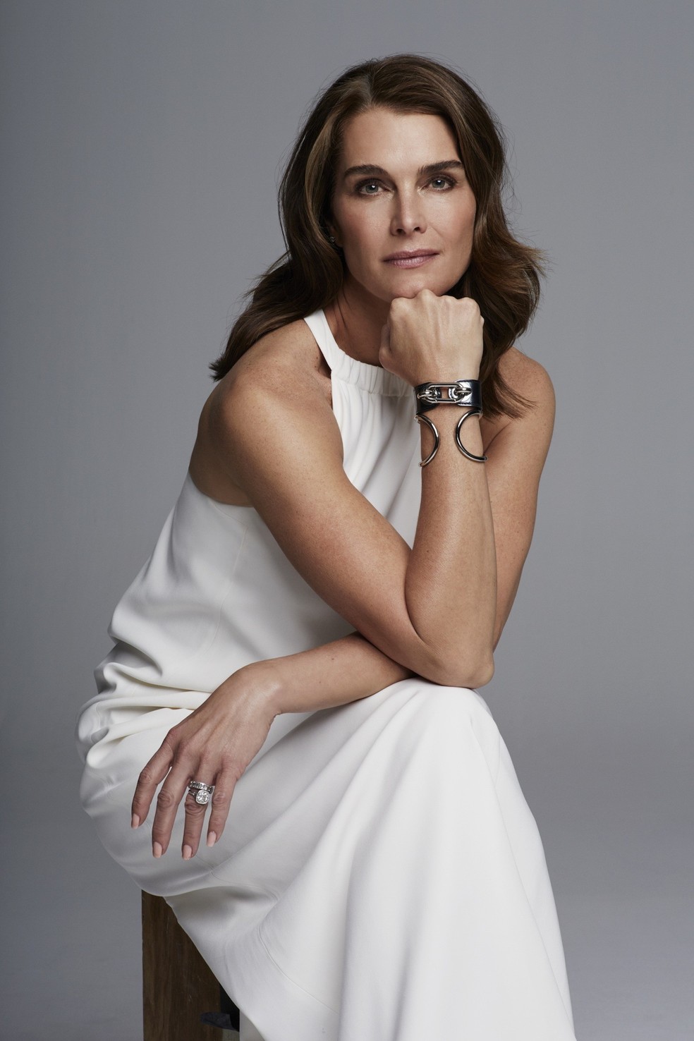 Brooke Shields revive os tempos de modelo