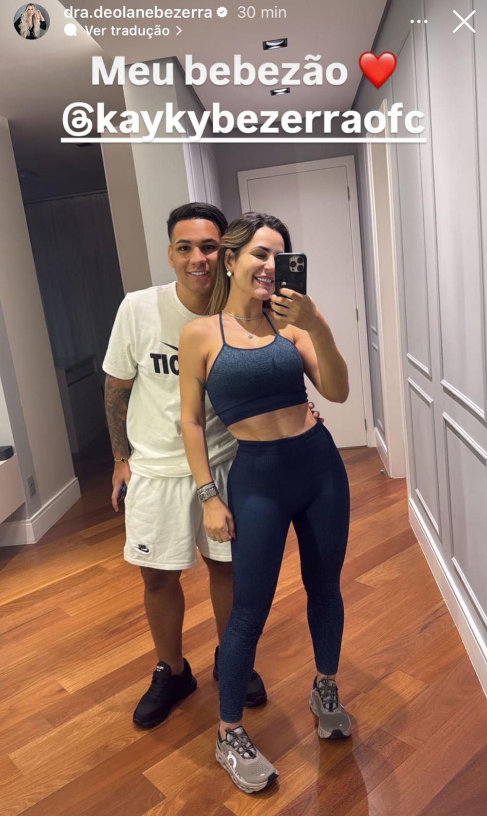Deolane Bezerra se declara ao filho, Kayky: 'Meu bebezão'