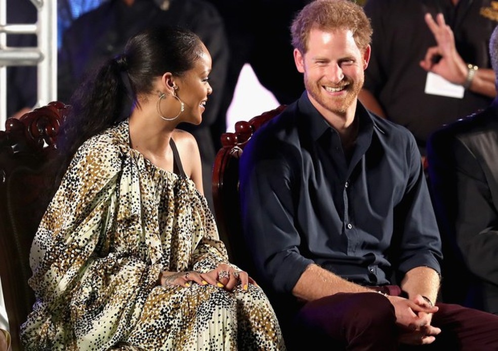 O dia em que Príncipe Harry conheceu Rihanna
