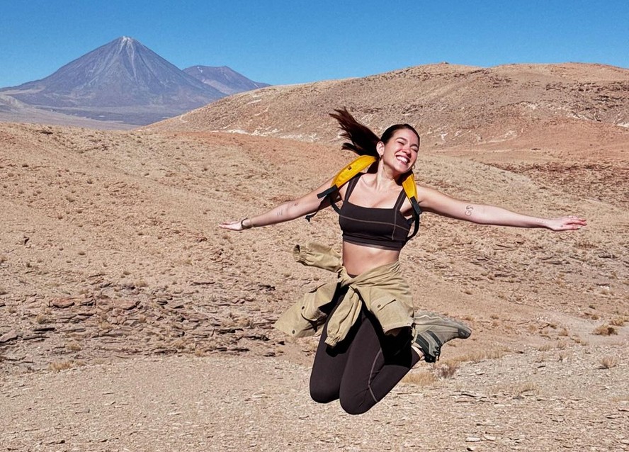 Ana Clara abre álbum de viagem à Argentina: 'Cheguei em Marte?'