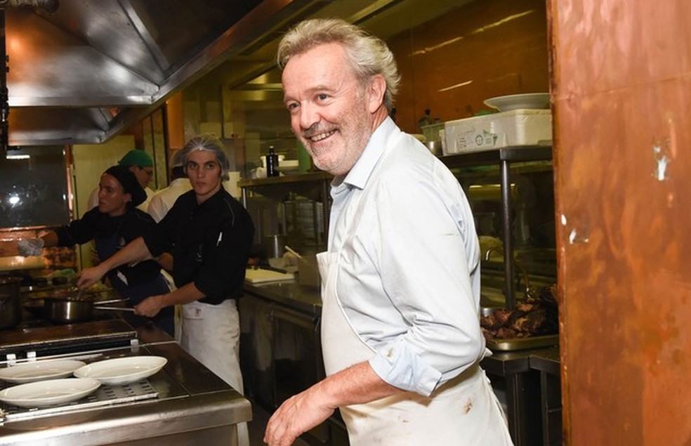 Chef Alain Passard arma jantar no Fasano
