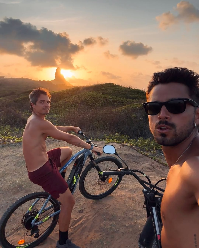 Rodrigo Simas se despede de Fernando de Noronha: ''O problema é ter que ir embora''