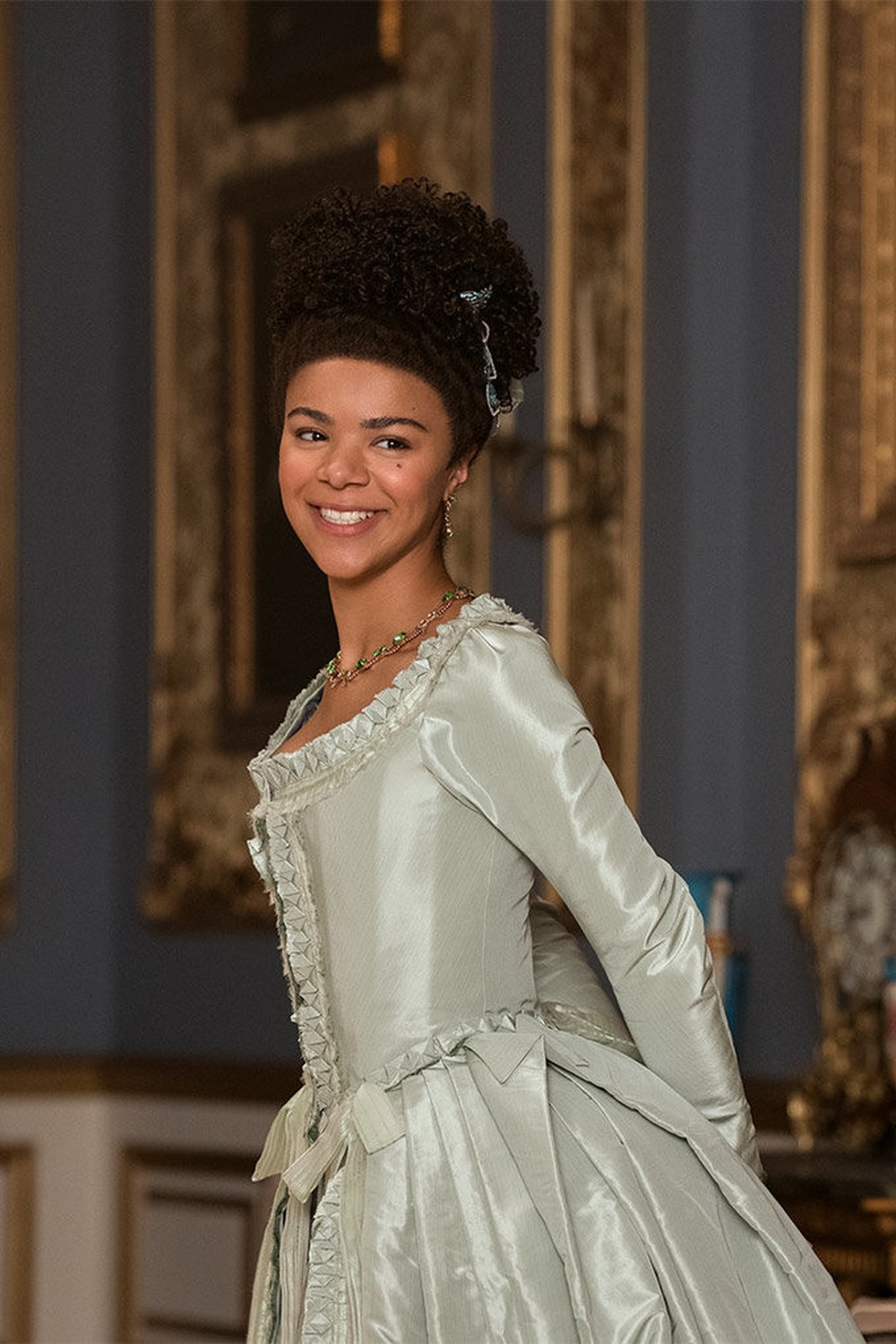 Os melhores momentos de beleza da série 'Queen Charlotte'