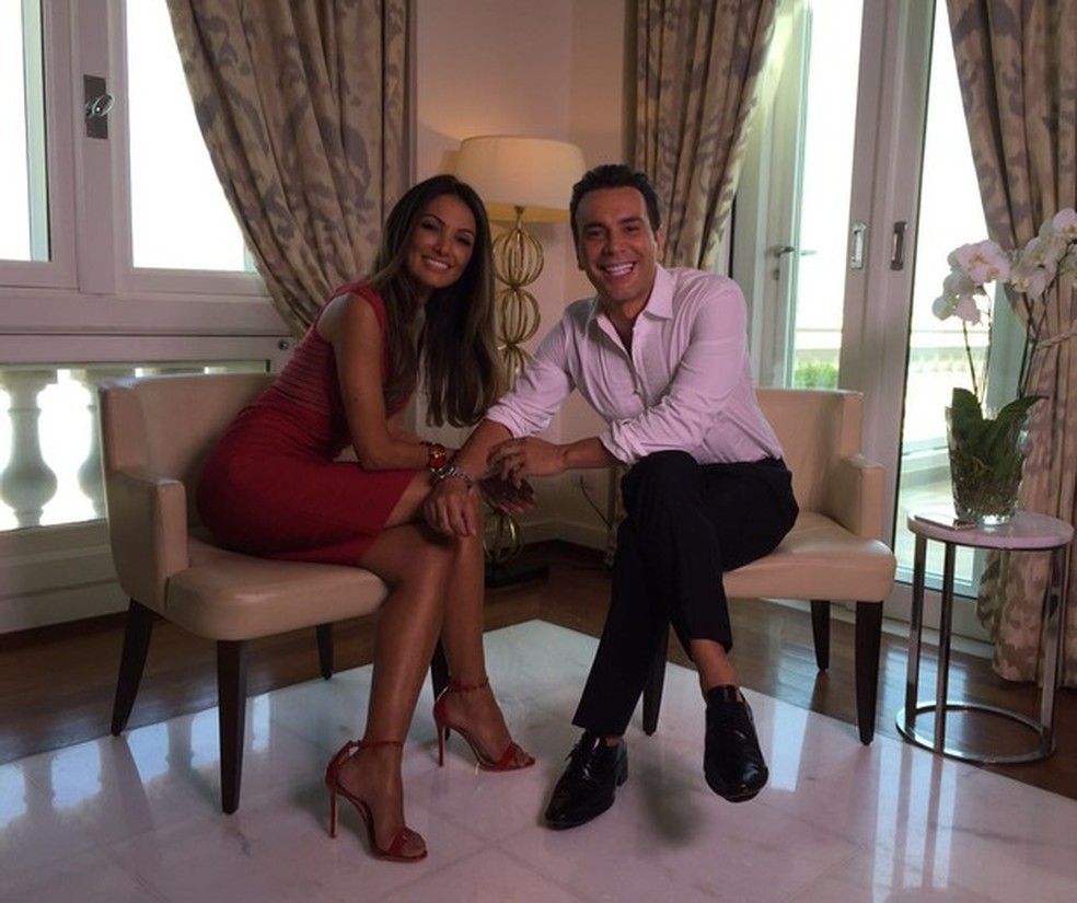 'Durante três anos só me viam da cintura para cima', diz Patricia Poeta ...