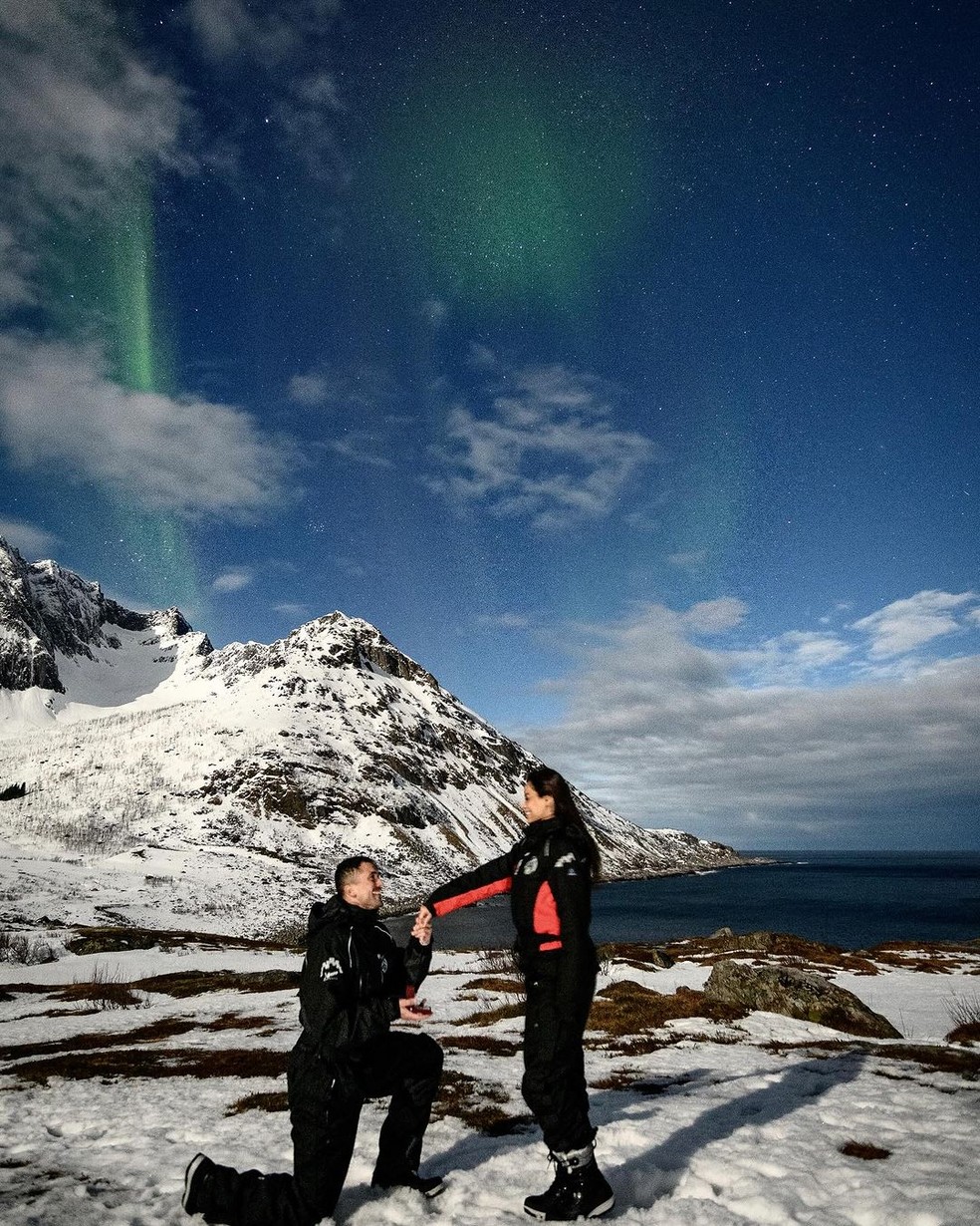 Lexa e Ricardo Vianna ficam noivos durante viagem pela Noruega: 'Ela ...