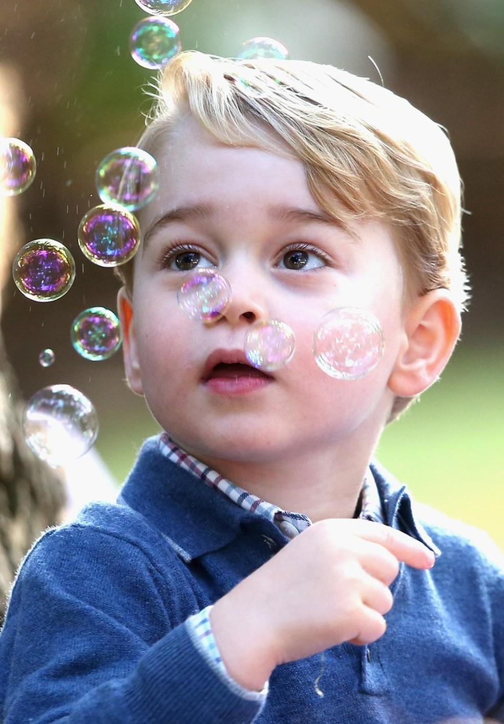 Semelhança entre Princesa Charlotte e Príncipe George impressiona