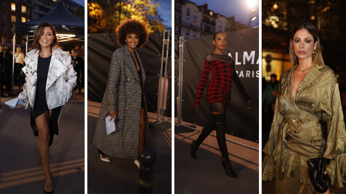 Brasileiros são destaque em desfile durante a semana de moda de Paris