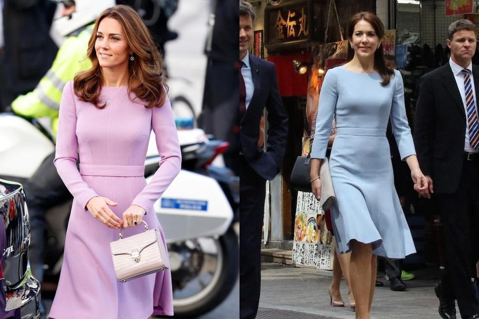 15 vezes em que Kate Middleton e a Princesa Mary vestiram praticamente ...