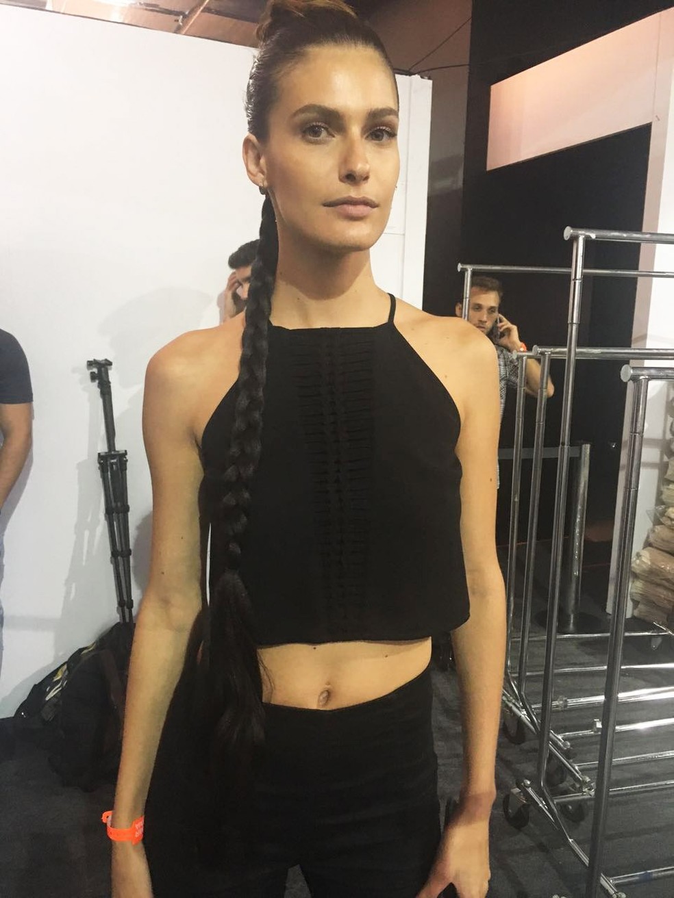 Carol Francischini desfila para Amir Slama no SPFW
