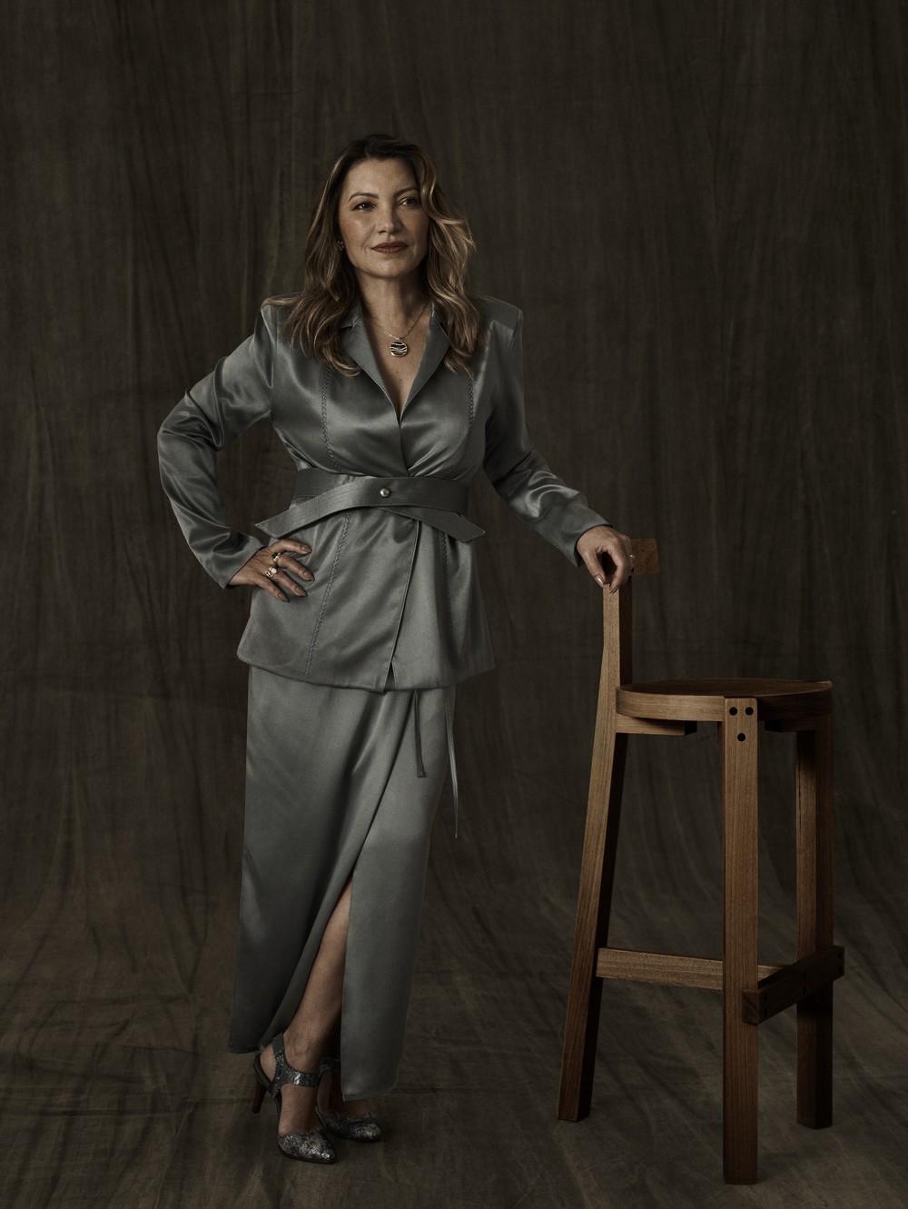 Janja fala sobre o look da posse, seu interesse pela moda, rebate ...