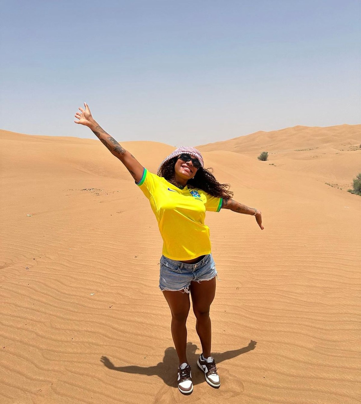 Patrícia Ramos abre álbum de viagem a Dubai