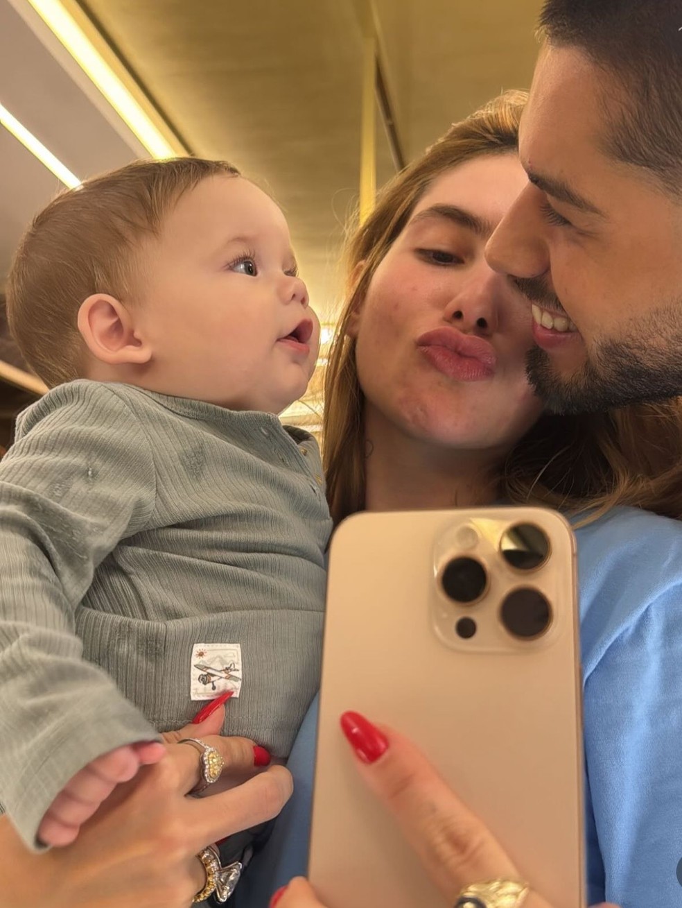 Virginia Fonseca se derrete pelo filho e marido: 'Meus José’s'