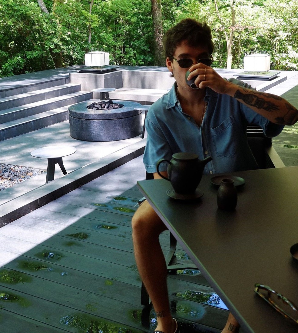 Sasha Meneghel e João Lucas aproveitam passeio por Kyoto