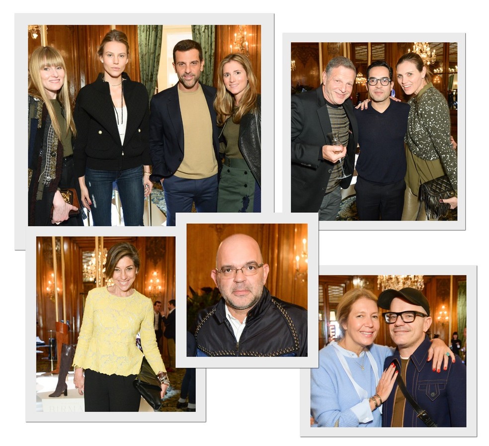 Alexandre Birman mostra seus pares de inverno para special guests em Paris