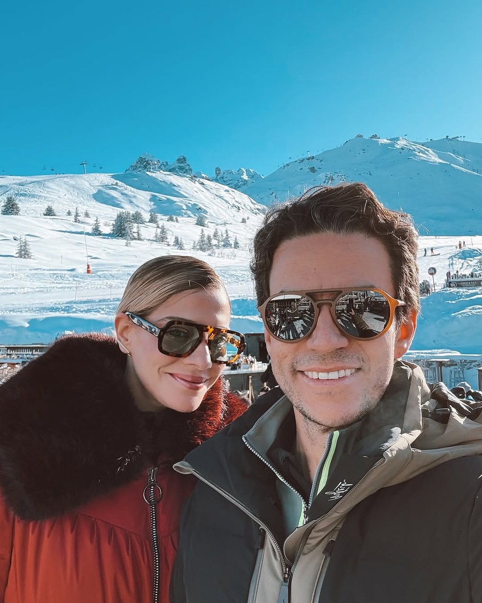 Luma Costa exibe cliques de início de viagem pelos Alpes Franceses ...