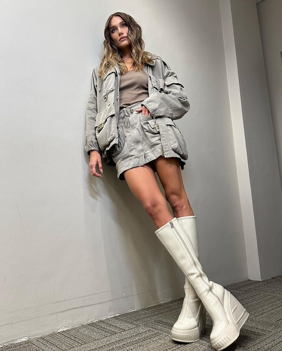 Sasha Meneghel veste look de quase R$ 40 mil para o 'Altas Horas'