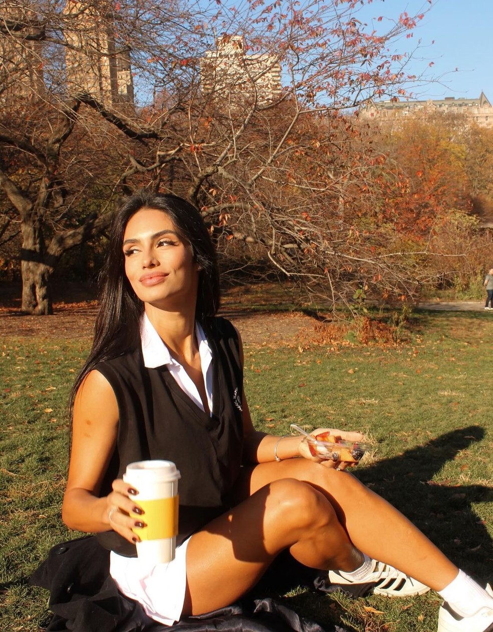 Carol Ramiro exibe novos registros de viagem à Nova York