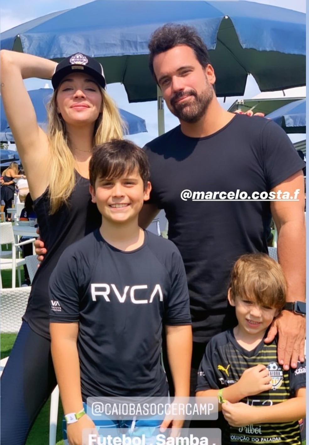 Caçula de Luma Costa rouba a cena por fofura extrema em clique