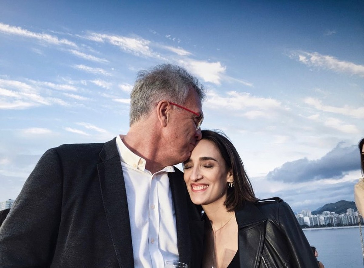 Maria Prata se declara para Pedro Bial: 'Maior sorte que tive na vida'