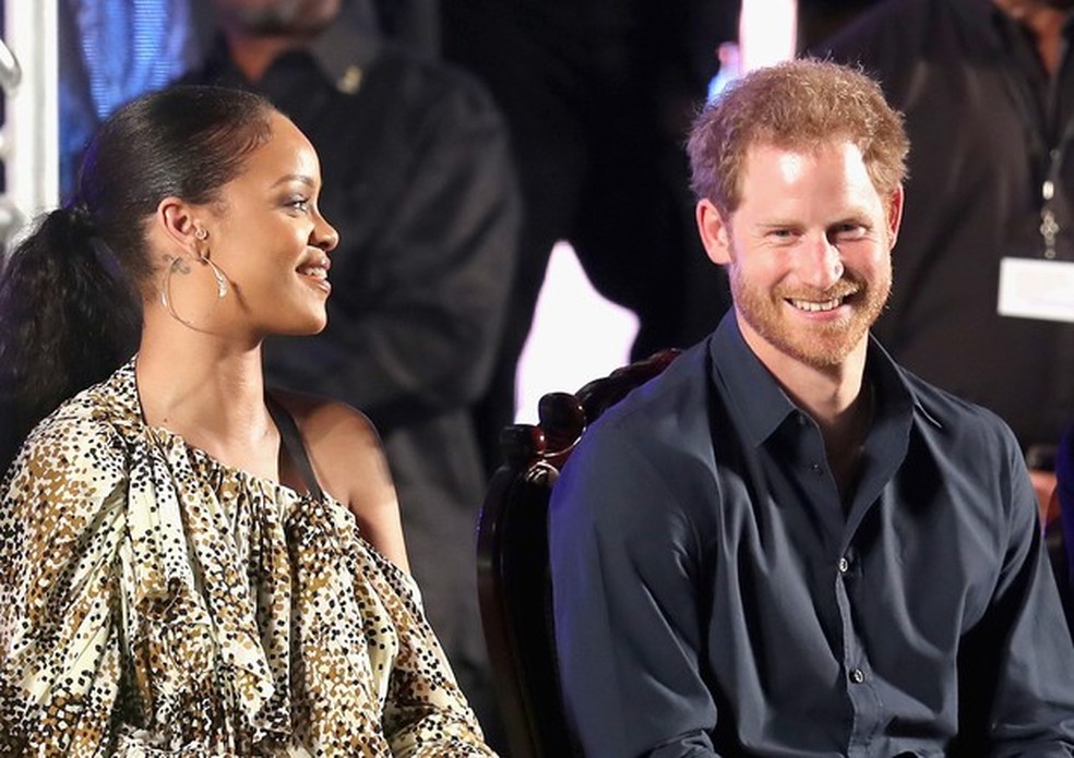 O dia em que Príncipe Harry conheceu Rihanna