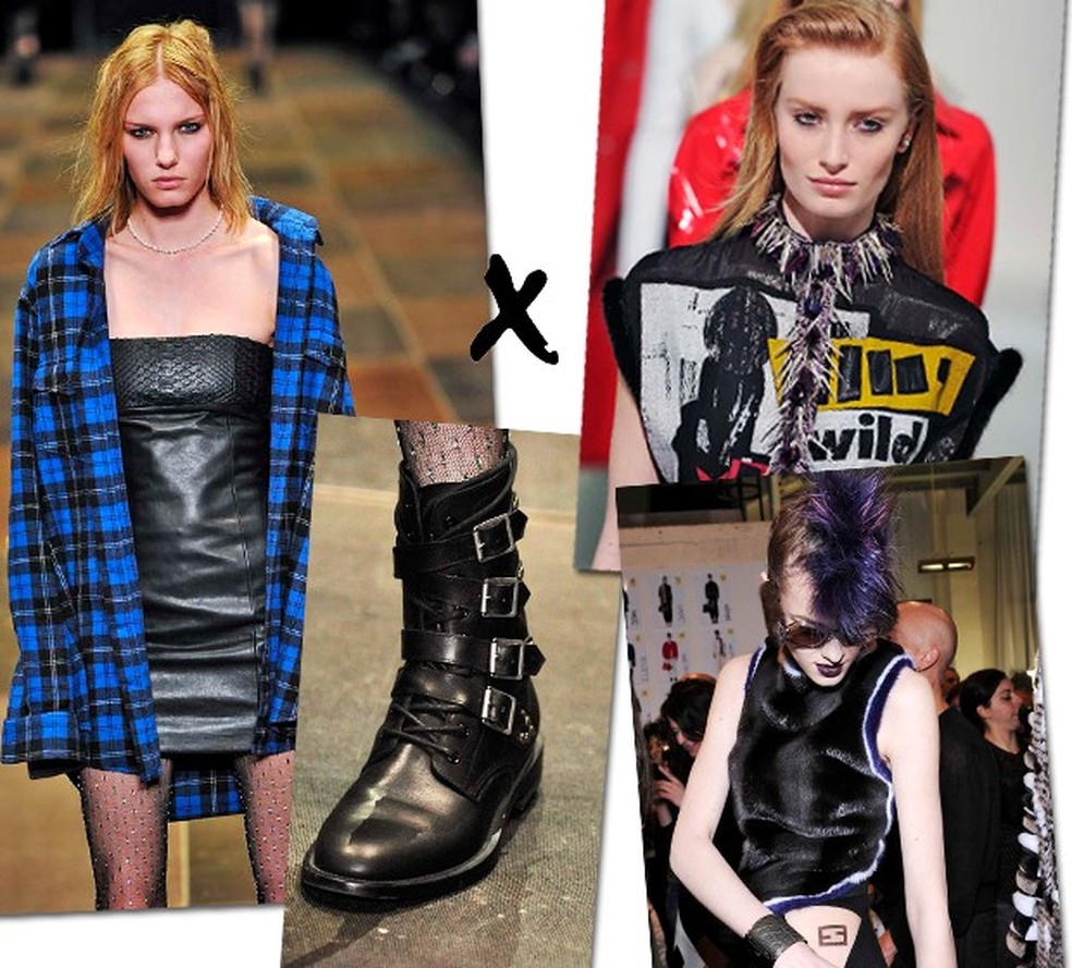 A temporada internacional lança um novo debate fashion: grunge ou punk?
