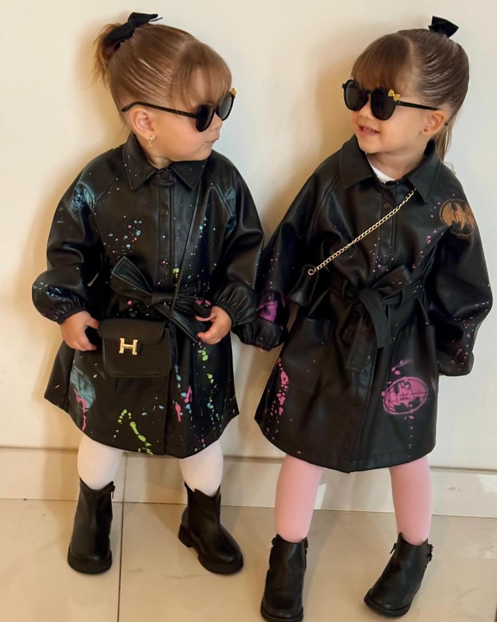 Virgínia combina looks das filhas Maria Alice e Maria Flor: 'Fiquei em ...