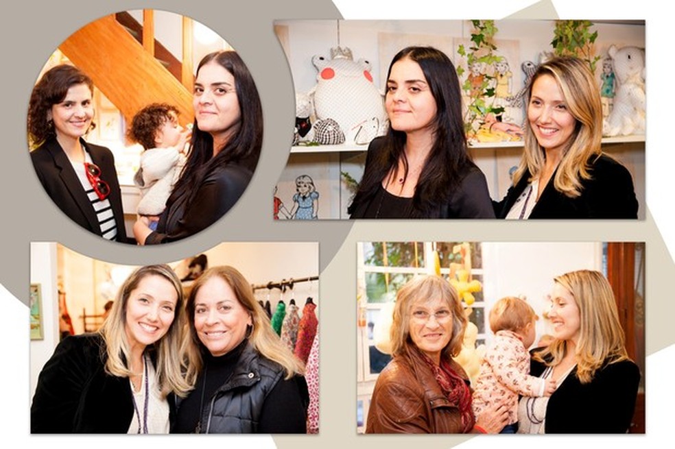 Nina Sander e Carolina Glidden comemoram a estreia da Luca & Jack