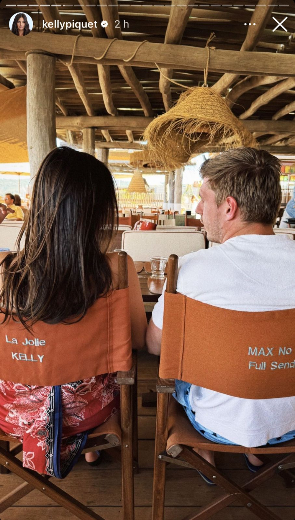 Kelly Piquet abre álbum de viagem a Saint-Tropez com Max Verstappen