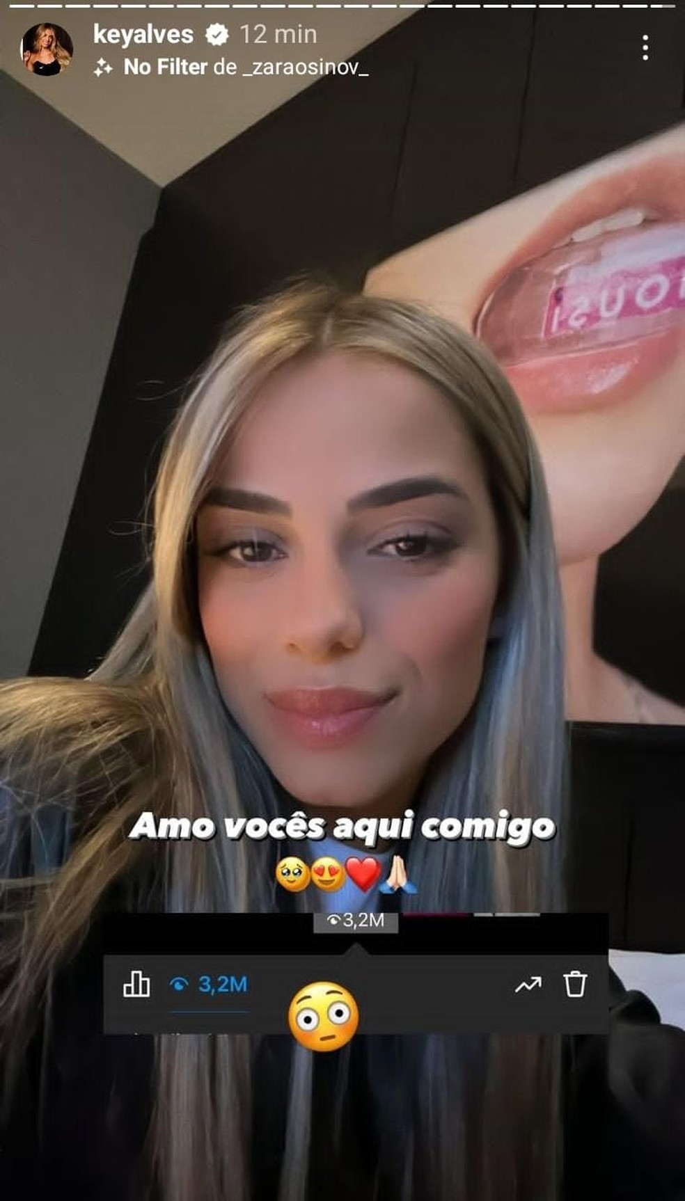 Key Alves agradece carinho dos fãs: 'Amo vocês'