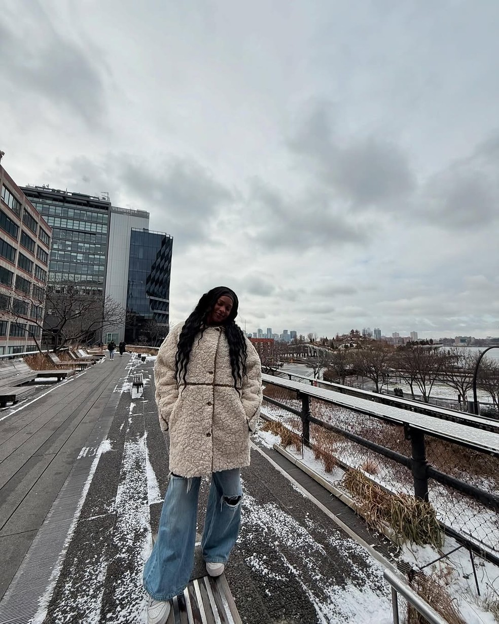 Rebeca Andrade abre álbum de fotos de viagem em Nova York e encanta ...